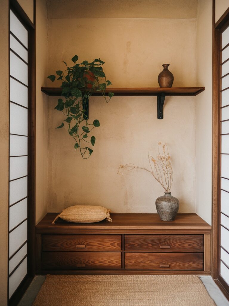 Japandi Entryway: Create a Serene & Stylish Welcome to Your Home